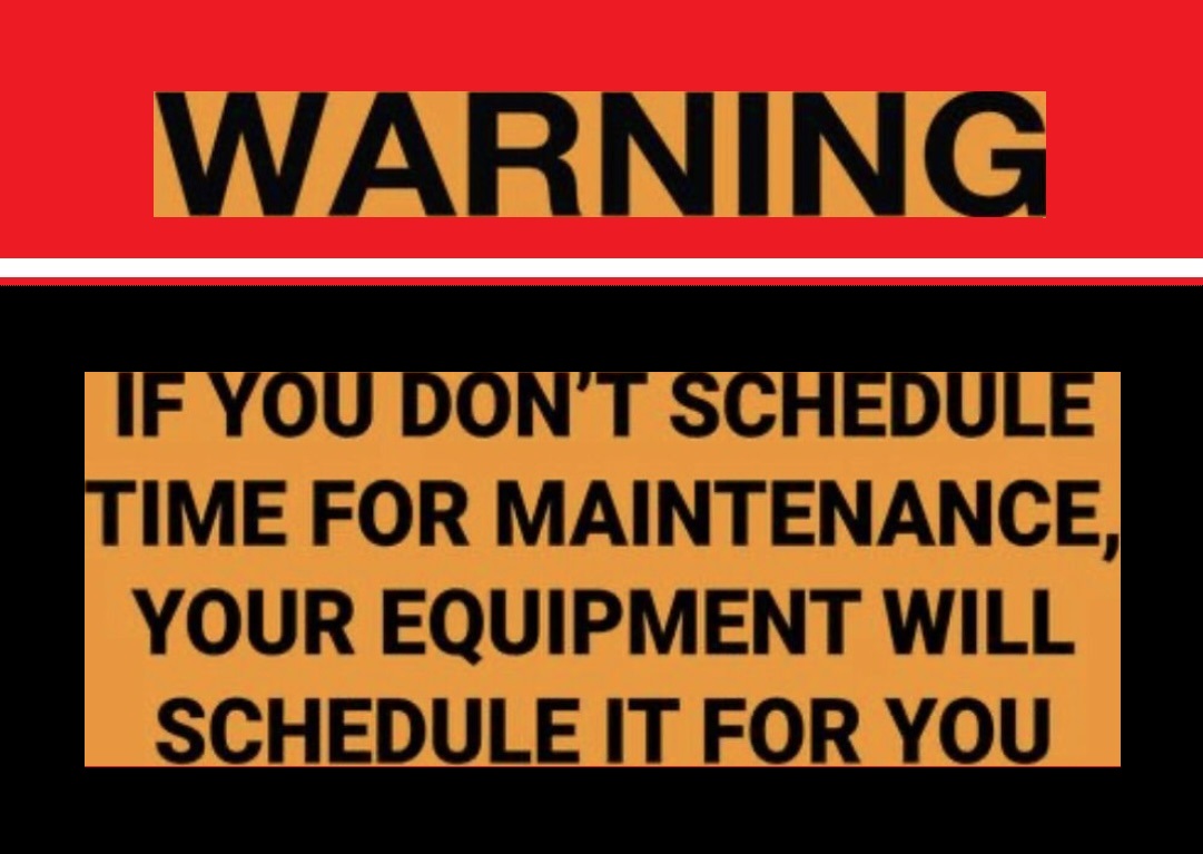 Scheduling Maintenance - ocean eye inc